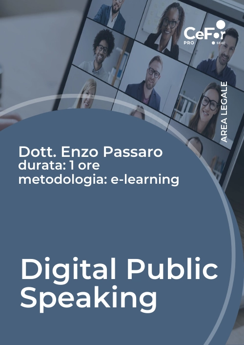 E-learning Digital Public Speaking 2022