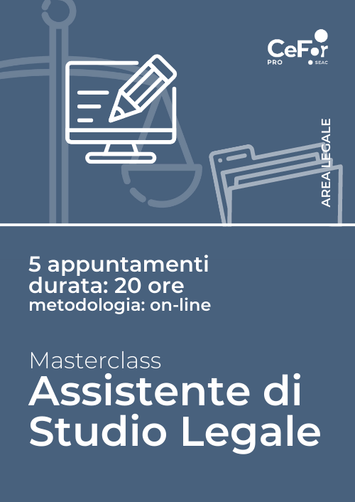Percorso Assistente di Studio Legale