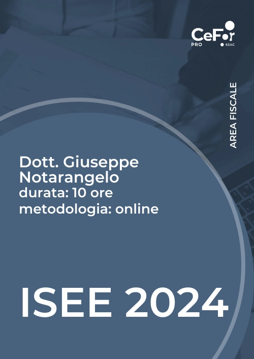 Corso ISEE 2024