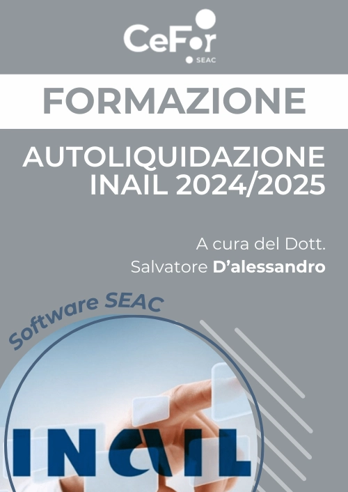 E-learning Autoliquidazione INAIL 2024/2025