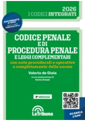 Codice penale e di procedura penale 2026 - La tribuna Pocket